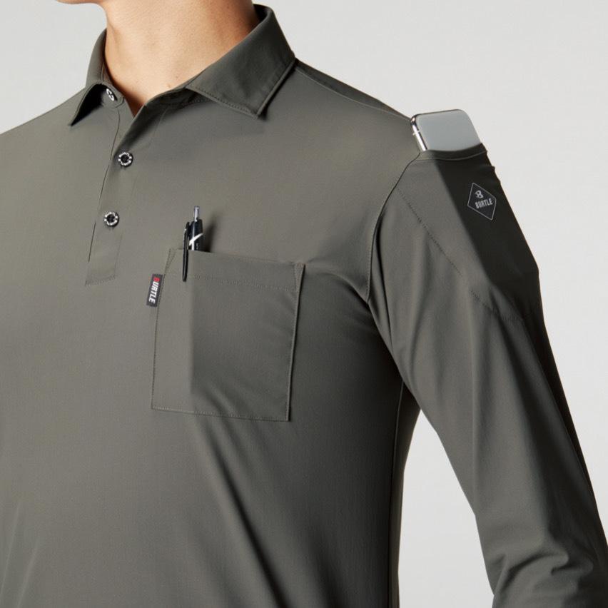 BURTLE 235 バートル 数量限定品 接触冷感 長袖 ポロシャツ ストレッチ ナイロンファイバー 吸汗速乾 UVカット 消臭テープ ナチュラルフィット 作業服 作業着 : 作業衣専門店 ...