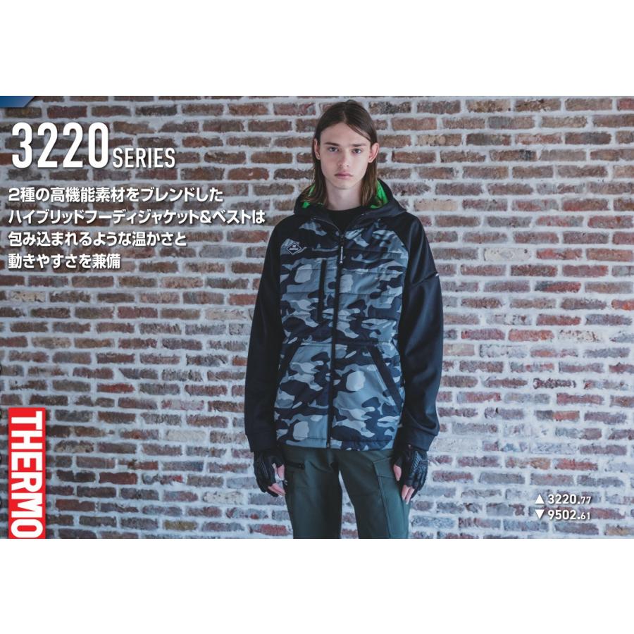 BURTLE 3220 バートル サーモクラフト対応 防風 防寒 フーディー ジャケット【服のみ単品】マイクロシェル 耐久撥水 保温 ストレッチ 防寒着 作業服 作業着 : 作業衣専門店 浜田 ...