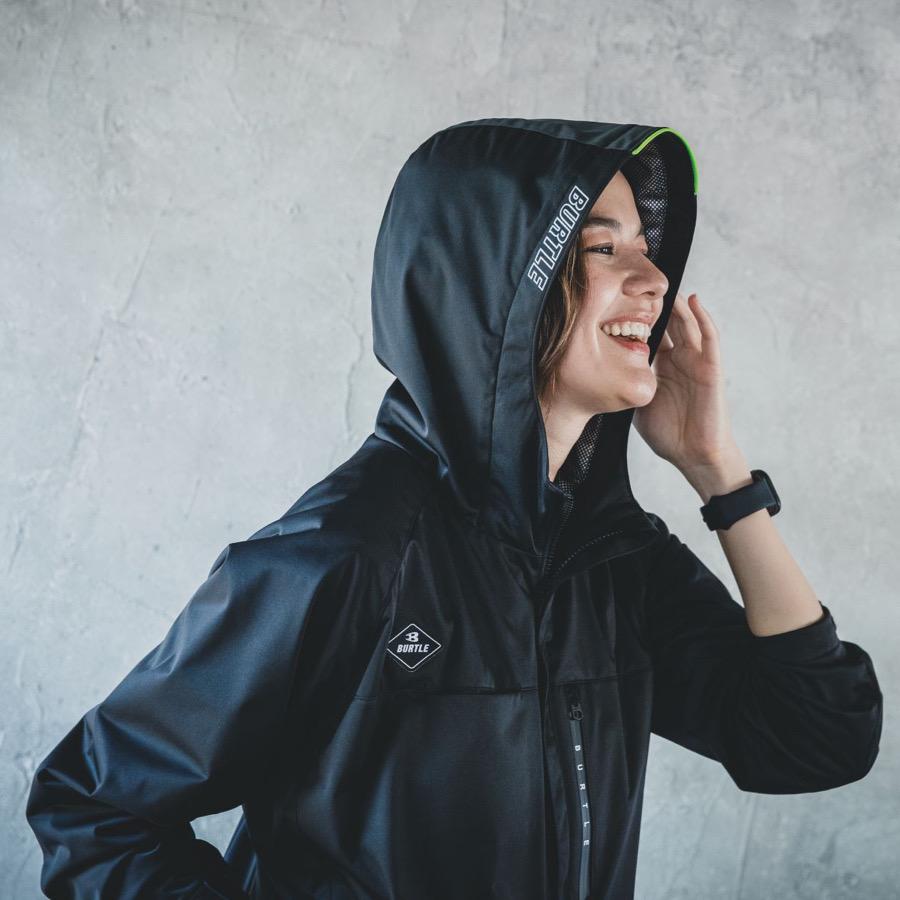 3230 BURTLE バートル 防寒 ストレッチ パーカー 2023 秋冬 新作 軽量 裏アルミメッシュ 保温性 伸縮性 撥水加工 フーディー 防寒着 作業服 作業着 ワーク :3230 ...