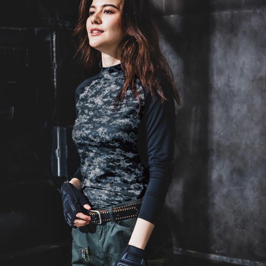 BURTLE 4039 バートル 数量限定 HOT FITTED ホットフィッテッド ストレッチ Tシャツ 裏起毛 保温性 伸縮性 吸汗速乾 消臭テープ 作業服 作業着 ワークウェア : 作業 ...