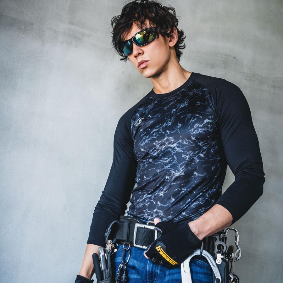 4076 BURTLE バートル 数量限定品 HOT FITTED ホットフィッテッド 2022 秋冬 新作 長袖Tシャツ ストレッチ 防寒 裏起毛 保温性 伸縮性 吸汗速乾 作業服 作業着 ...