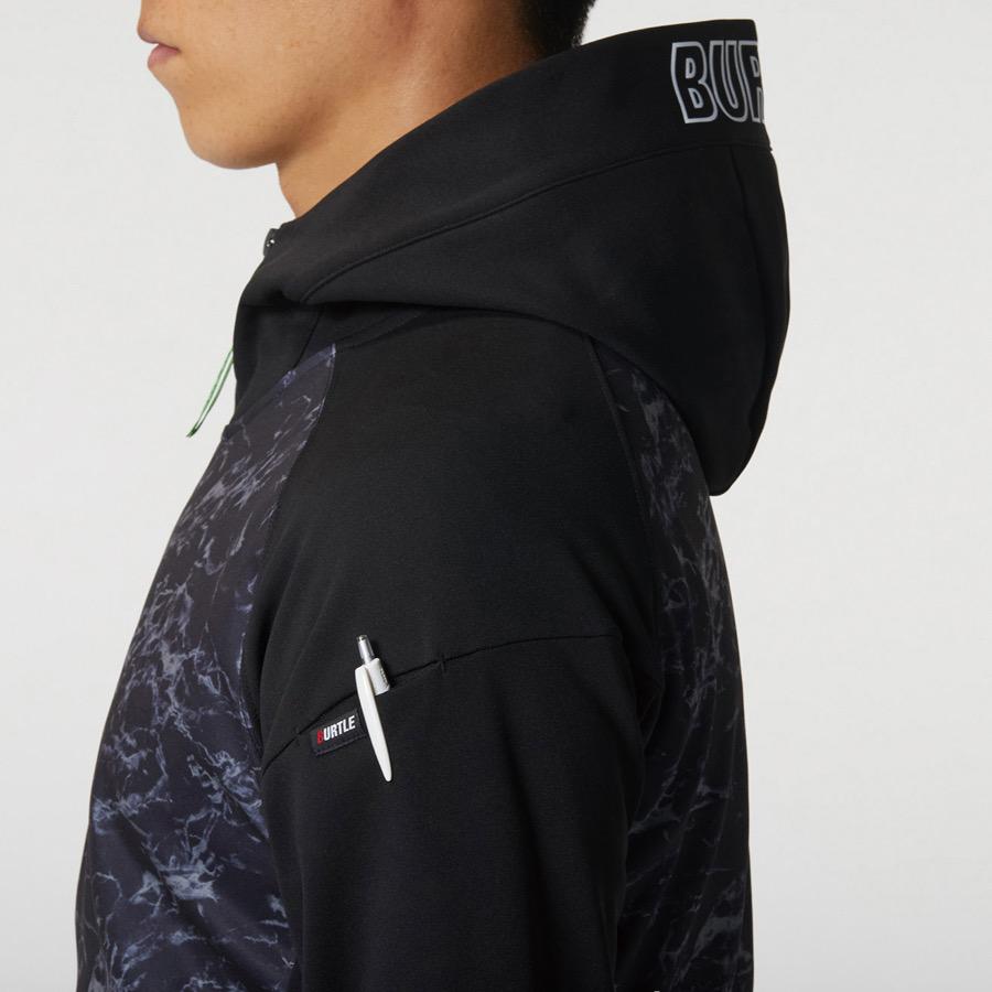 BURTLE 4079 バートル 数量限定品 ハーフジップ フーディー 4WAYストレッチ 裏起毛 保温 伸縮性 吸汗速乾 パーカー 防寒着 作業服 作業着 ワーク : 作業衣専門店 浜田 ...