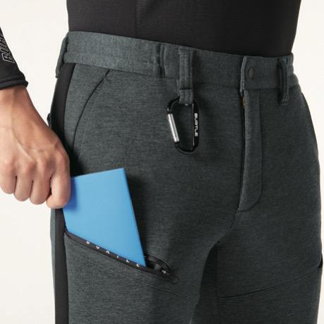 BURTLE（バートル） 4090 BURTLE 数量限定品 エアーテック パンツ 2023 秋冬 新作 ストレッチ ダブルニット 防寒パンツ 保温 伸縮性 防寒着 作業服 作業着 ワーク ...