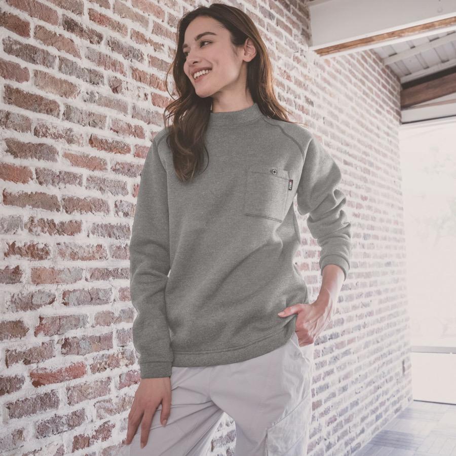 BURTLE 4093 バートル 数量限定品 新作 モックネック ホット ロングTシャツ 4WAYストレッチ 裏起毛 保温性 伸縮性 吸汗速乾 消臭テープ 防寒着 作業服 作業着 : 作業衣 ...