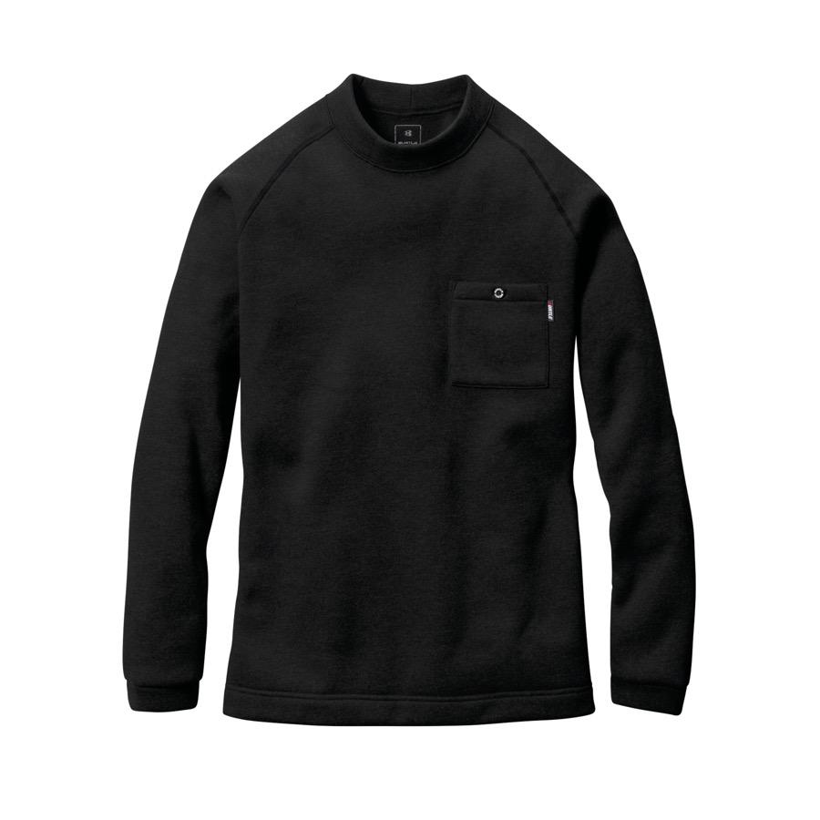 BURTLE 4093 バートル 数量限定品 新作 モックネック ホット ロングTシャツ 4WAYストレッチ 裏起毛 保温性 伸縮性 吸汗速乾 消臭テープ 防寒着 作業服 作業着 : 作業衣 ...