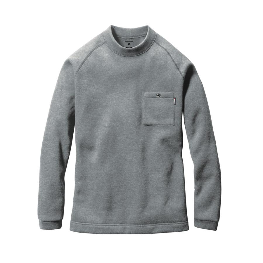 BURTLE 4093 バートル 数量限定品 新作 モックネック ホット ロングTシャツ 4WAYストレッチ 裏起毛 保温性 伸縮性 吸汗速乾 消臭テープ 防寒着 作業服 作業着 : 作業衣 ...