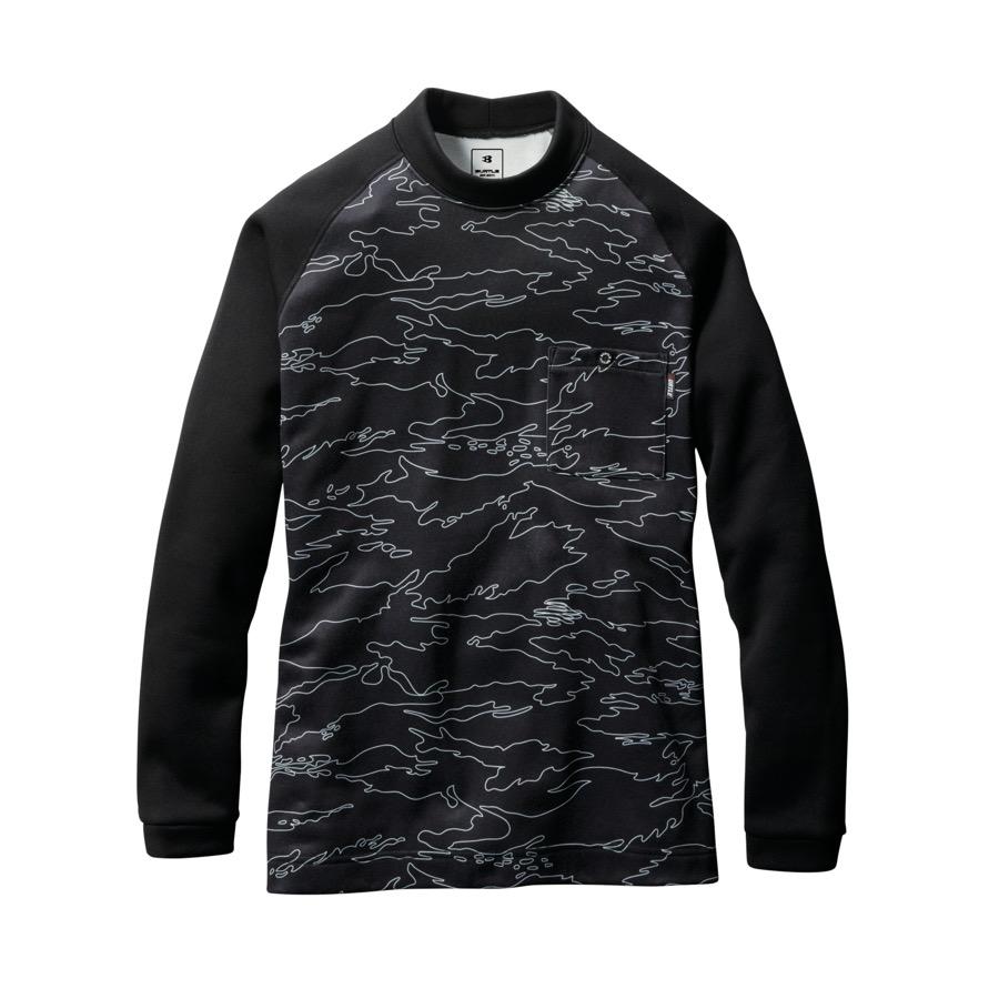 BURTLE 4093 バートル 数量限定品 新作 モックネック ホット ロングTシャツ 4WAYストレッチ 裏起毛 保温性 伸縮性 吸汗速乾 消臭テープ 防寒着 作業服 作業着 : 作業衣 ...