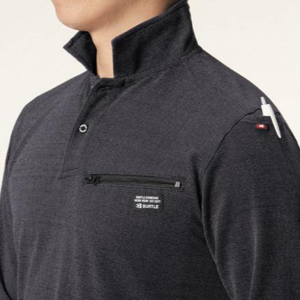 BURTLE 4094 バートル 数量限定品 新作 ヘビーウェイト スタンドカラー ポロシャツ 立ち衿 ワイヤー入り 保温性 耐久性 吸汗速乾 消臭テープ 作業服 作業着 : 作業衣専門店 ...