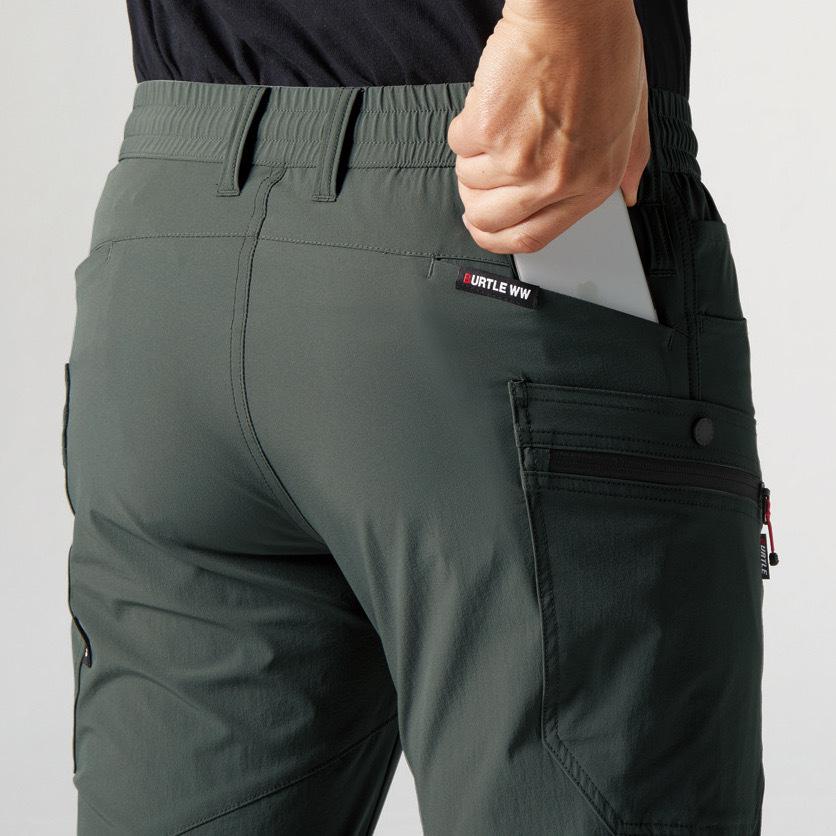 BURTLE 432 バートル 数量限定品 サマー CORDURA コーデュラ カーゴパンツ スリムフィット クレイジーストレッチ 吸水速乾 伸縮性 作業服 作業着 ワークウェア : 作業衣 ...