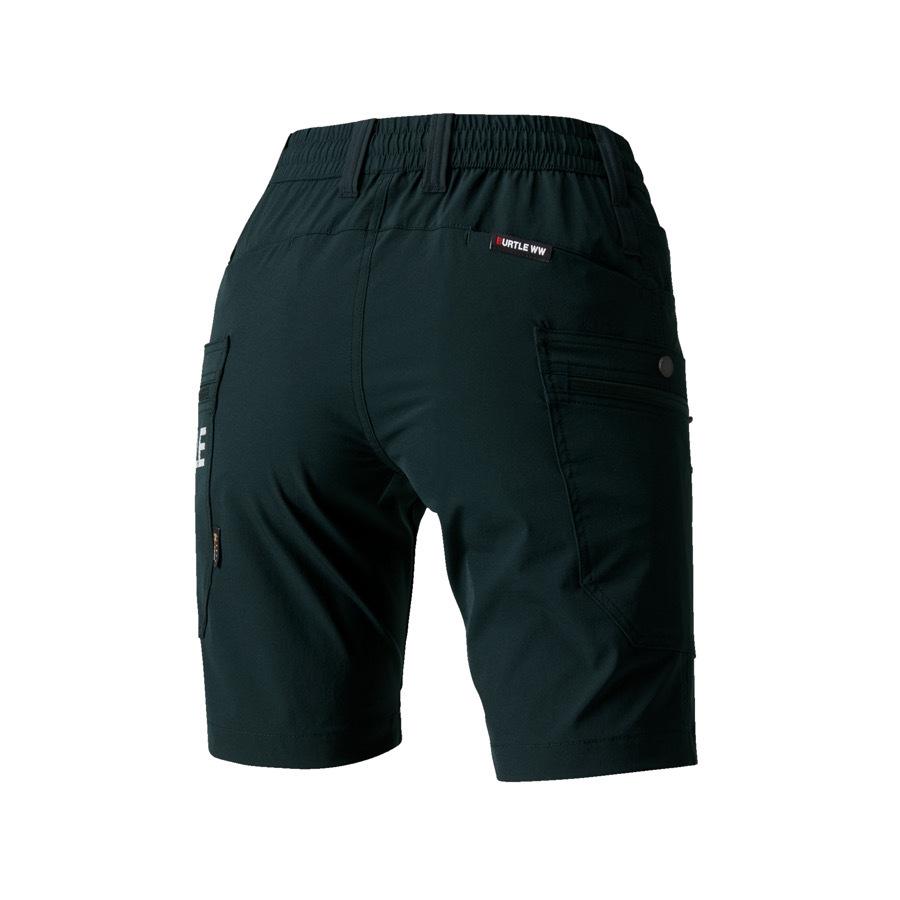 BURTLE 437 バートル 数量限定 サマー CORDURA コーデュラ ショート カーゴパンツ スリムフィット クレイジーストレッチ 吸水速乾 伸縮性 作業服 作業着 ワーク : 作業衣 ...