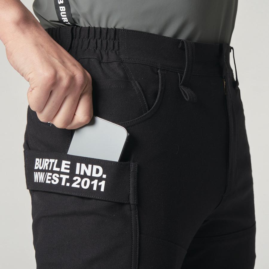 BURTLE 493 バートル 展示会受注限定 4WAY ストレッチニット デニム ジョガー カーゴパンツ 2024 秋冬 新作 スリムフィット 作業服 作業着 ワークウェア : 作業衣専門店 ...