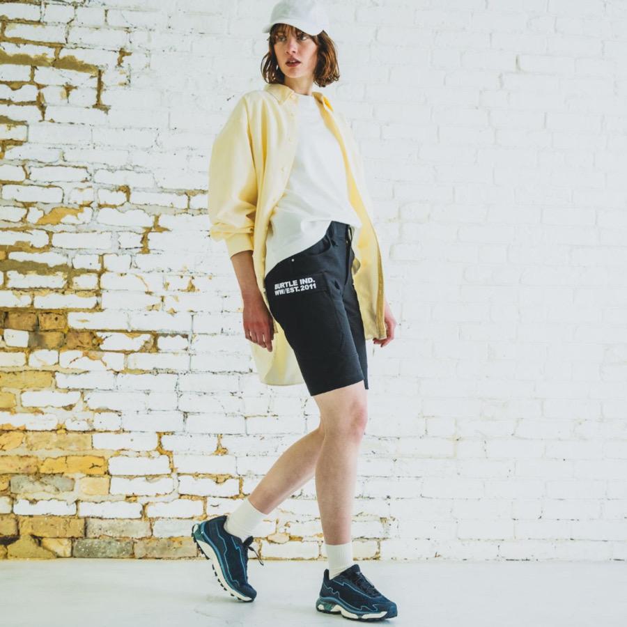 497 BURTLE バートル 数量限定品 4WAY ストレッチニット デニム ショート カーゴパンツ 2024 春夏 新作 スリムフィット 吸水速乾 通気性 作業服 作業着 ワーク :497 ...