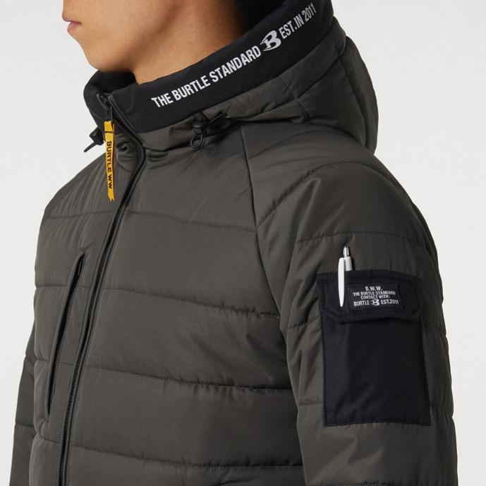 5030 BURTLE バートル 防寒フーディージャケット 耐久撥水 マイクロリップライトシェル 防風 撥水 透湿 保温 アウトドア 作業服 作業着 防寒着 :5030-burtle:作業衣 ...
