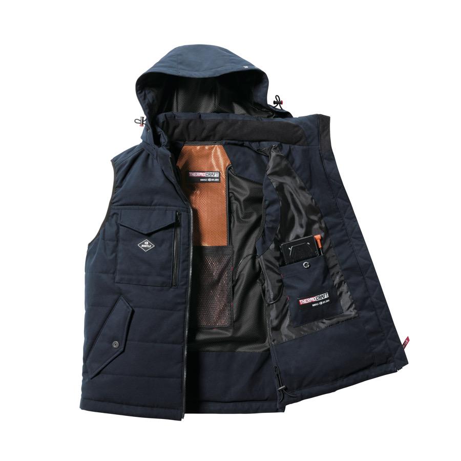 BURTLE 5054 バートル サーモクラフト対応 防寒ベスト 2024 秋冬 新作【服のみ単品】ハーネス対応 撥水 防風 保温 ミリタリー 防寒着 作業服 作業着 : 作業衣専門店 浜田 ...