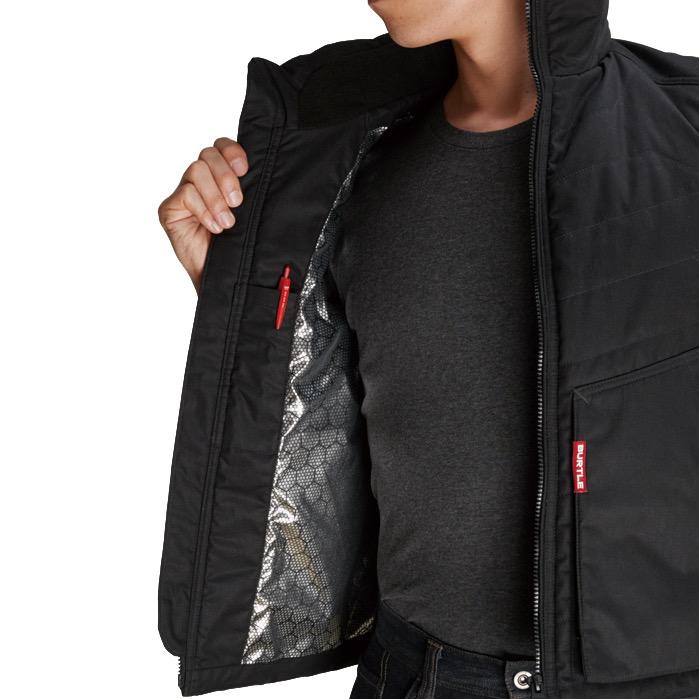 5264 BURTLE バートル 防寒ベスト T Cタッサー 耐久性 防風性 保温性 ミリタリーテイスト カジュアル 作業服 作業着 ワークウェア お得なキャンペーンを実施中