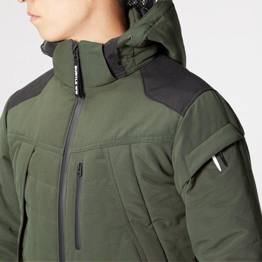 BURTLE（バートル） 5270 BURTLE サーモクラフト対応 大型フード付き 防寒ジャケット【服のみ単品】ヌバックタッサー 防風 保温 アウトドア 防寒着 作業服 作業着 : 作業衣 ...