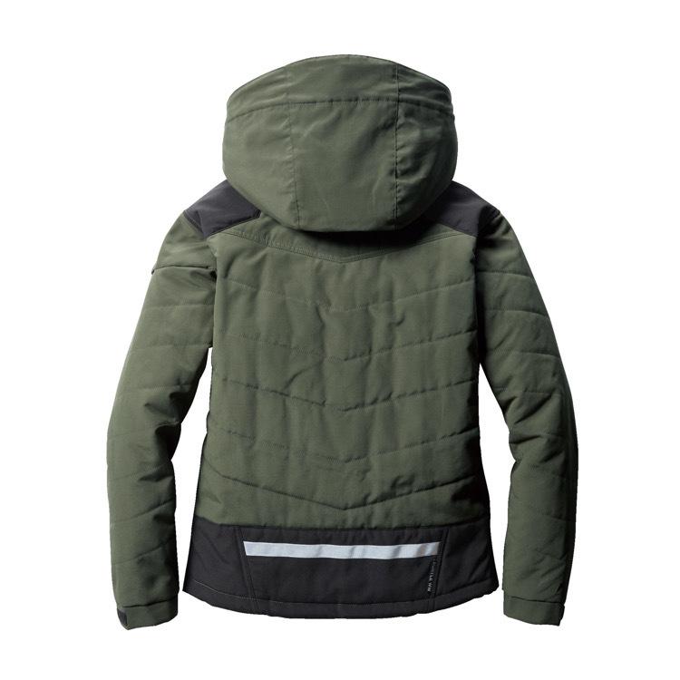 BURTLE（バートル） 5270 BURTLE サーモクラフト対応 大型フード付き 防寒ジャケット【服のみ単品】ヌバックタッサー 防風 保温 アウトドア 防寒着 作業服 作業着 : 作業衣 ...