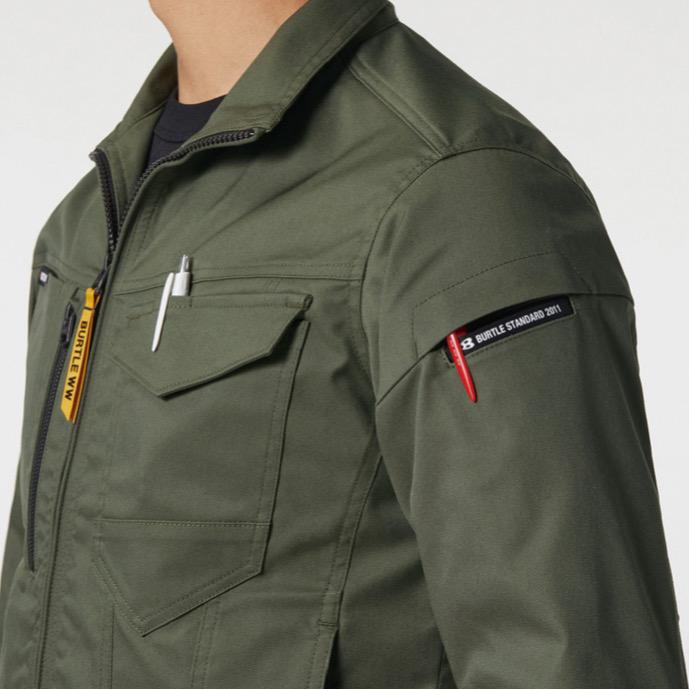 BURTLE 6201 6202 バートル 新作 SDGs エコロジカル ストレッチツイル 上下 セット ジャケット カーゴパンツ 帯電防止 JIS 作業服 作業着 ワークウェア : 作業衣 ...