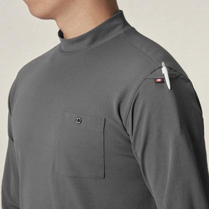 BURTLE 655 バートル モックネック ロングTシャツ 新作 ドライメッシュ 鹿の子 吸汗速乾 UVカット 消臭テープ ナチュラルフィット 作業服 作業着 : 作業衣専門店 浜田 ...
