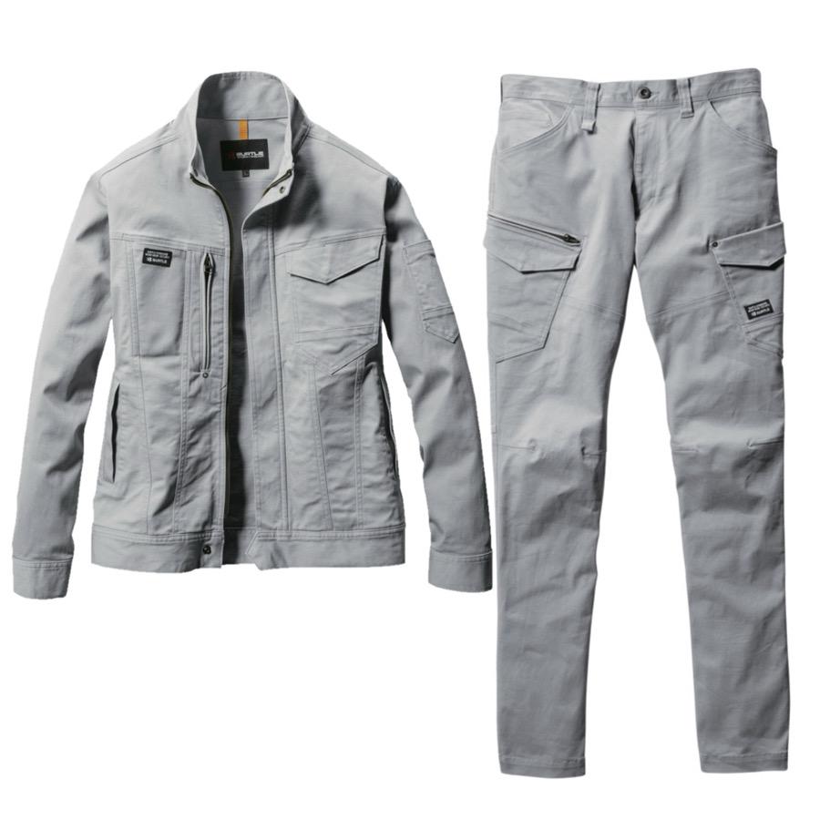 BURTLE 681 682 バートル ストレッチツイル コットン 上下 セット 新作 ジャケット カーゴパンツ スリムフィット 綿 作業服 作業着 ワークウェア : 作業衣専門店 浜田 ...