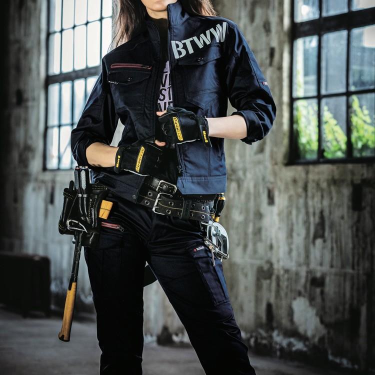 BURTLE（バートル） 7052 BURTLE T/Cストレッチツイル カーゴパンツ レイザーシルエット 伸縮性 制電ケア設計 作業服 作業着 ワークウェア ユニフォーム ユニセックス ...