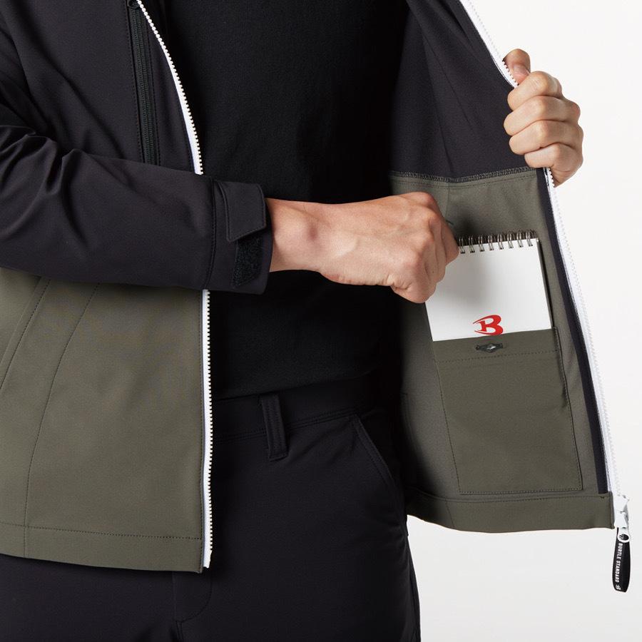 BURTLE（バートル） 9505 BURTLE フーディージャケット クレイジーストレッチ ジップパーカー 軽量 耐久 撥水 防汚加工 JIS T8118 帯電防止 作業服 作業着 ワーク ...