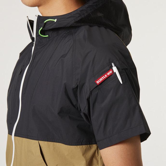 BURTLE AC1086 バートル AIRCRAFT エアークラフト 空調作業服【ファンなし・服のみ単品】軽量 遮熱 半袖ブルゾン ナイロンクロス アルミコーティング 熱中症対策 : 作業衣 ...