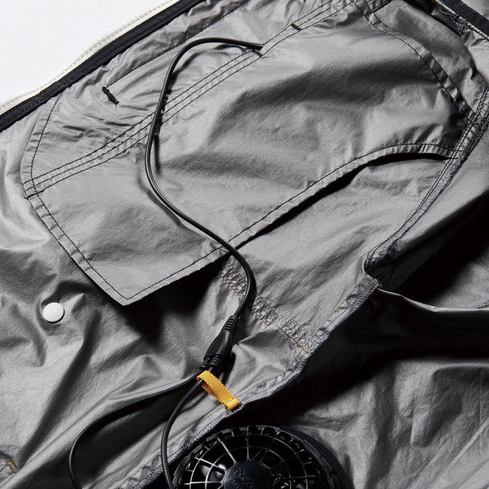 BURTLE AC1086 バートル AIRCRAFT エアークラフト 空調作業服【ファンなし・服のみ単品】軽量 遮熱 半袖ブルゾン ナイロンクロス アルミコーティング 熱中症対策 : 作業衣 ...