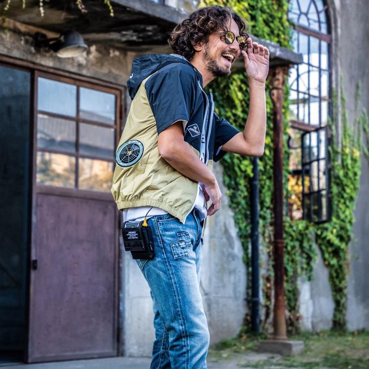 BURTLE AC1086 バートル AIRCRAFT エアークラフト 空調作業服【ファンなし・服のみ単品】軽量 遮熱 半袖ブルゾン ナイロンクロス アルミコーティング 熱中症対策 : 作業衣 ...