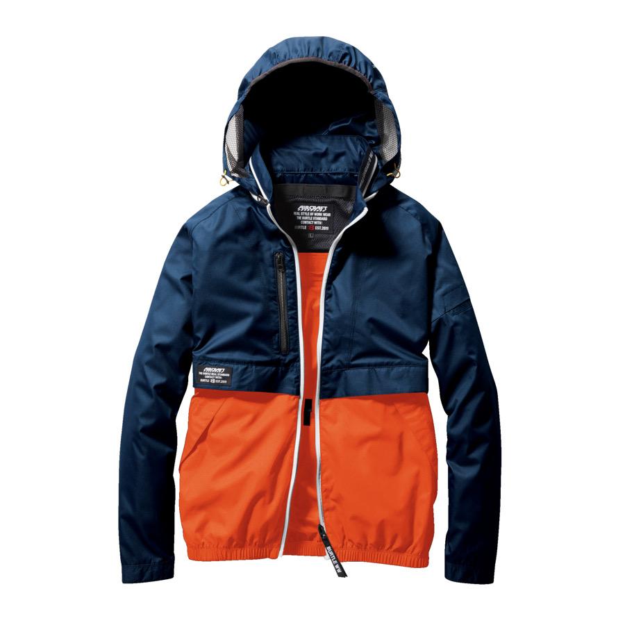 BURTLE AC1171 バートル AIRCRAFT エアークラフト 空調作業服【ファンなし・服のみ単品】長袖ブルゾン マイクロリップ 撥水 UVカット 熱中症対策 アウトドア : 作業衣 ...