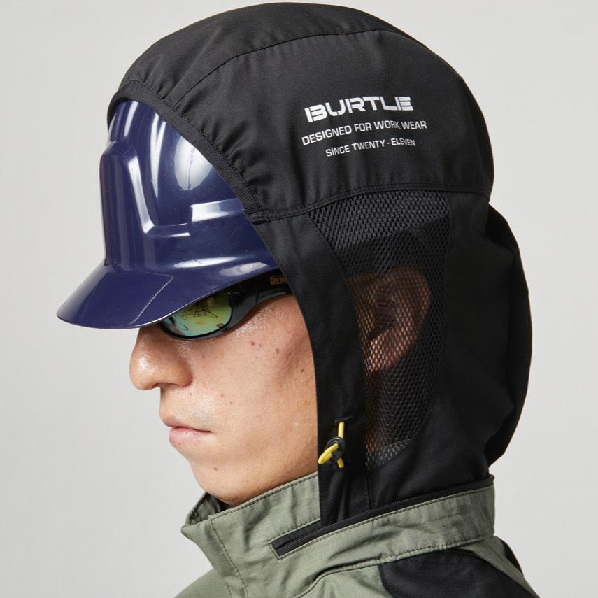 BURTLE AC1184 バートル AIRCRAFT エアークラフト 空調作業服【ファンなし・服のみ単品】ベスト 綿100% フード付き ハーネス対応 熱中症対策 熱中症予防 : 作業衣専門 ...