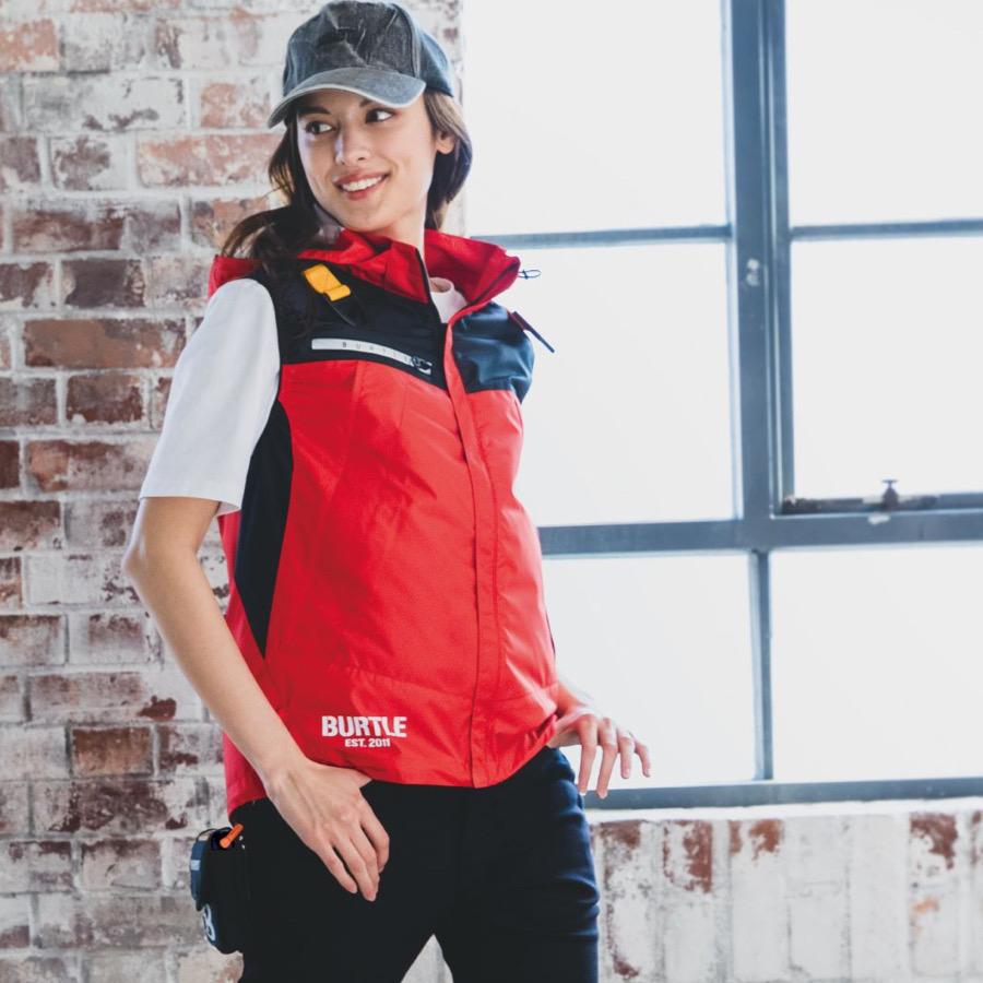 BURTLE AC1191 バートル AIRCRAFT エアークラフト 2024 春夏 新作 空調作業服【ファンなし・服のみ単品】フーディー 長袖ジャケット 遮熱 UVカット 熱中症対策 ...