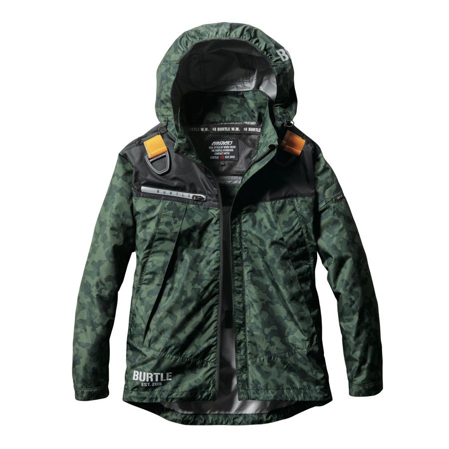 AC1191 BURTLE バートル AIRCRAFT エアークラフト 2023 春夏 新作 空調作業服【ファンなし・服のみ単品】フーディー 長袖ジャケット 遮熱 UVカット 熱中症対策 ...