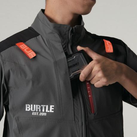 BURTLE AC2006 バートル AIRCRAFT エアークラフト 春夏 新作 サイドファン 空調作業服【ファンなし・服のみ単品】半袖ブルゾン ストレッチ UVカット 熱中症対策 : 作業 ...