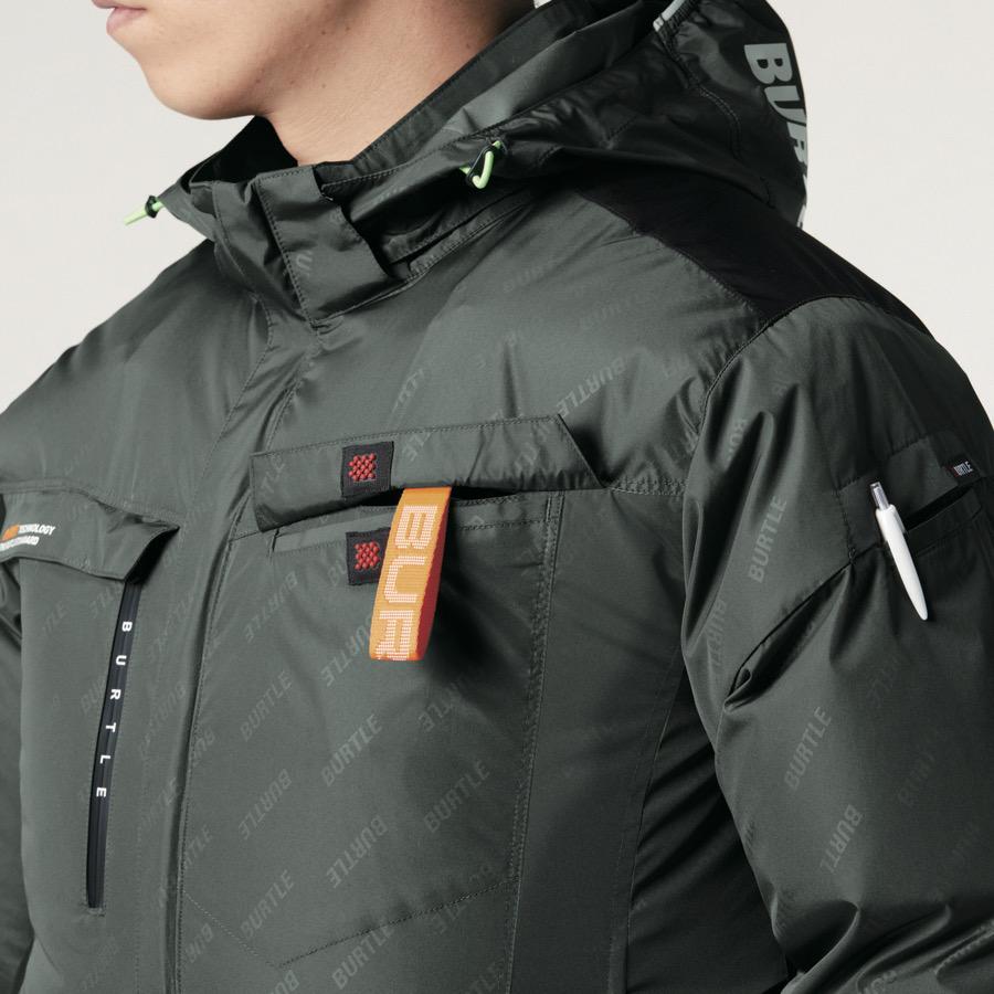 BURTLE AC2021 バートル AIRCRAFT エアークラフト 2024 春夏 新作 サイドファン 空調作業服【ファンなし・服のみ単品】長袖ブルゾン 遮熱 軽量 撥水 熱中症対策 ...