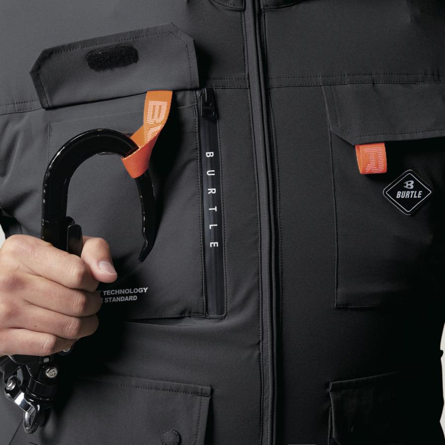 BURTLE AC2036 バートル AIRCRAFT エアークラフト 2025 春夏 新作 ハイバック 空調作業服【ファンなし・服のみ単品】半袖ブルゾン ストレッチ 熱中症対策 : 作業衣 ...