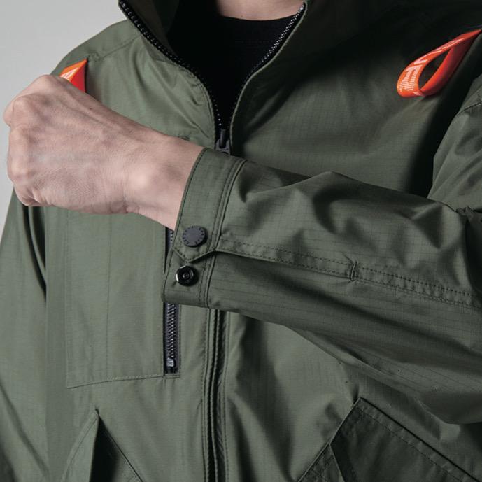 BURTLE AC2071 バートル AIRCRAFT エアークラフト 2025 春夏 新作 空調作業服【ファンなし・服のみ単品】フーディー 長袖 ブルゾン 遮熱 UVカット 熱中症対策 ...