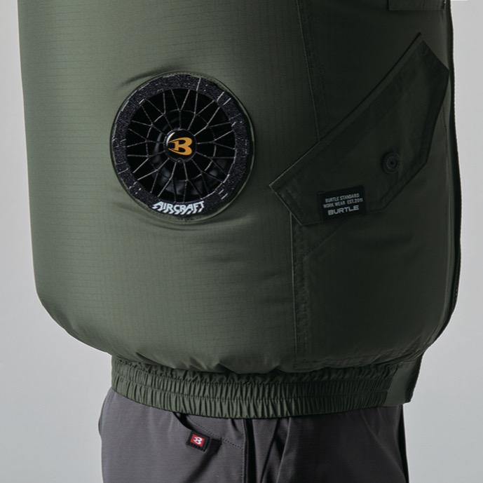 BURTLE AC2071 バートル AIRCRAFT エアークラフト 2025 春夏 新作 空調作業服【ファンなし・服のみ単品】フーディー 長袖 ブルゾン 遮熱 UVカット 熱中症対策 ...