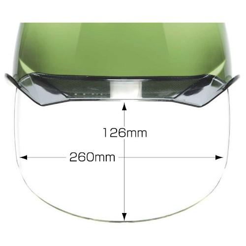 DIC AP11EVO-CSW ワイドシールド面付き 作業用 ヘルメット（通気孔付き/ライナー入り）/ 土木 工事 建設 建築 現場 高所用 安全 解体 鳶 塗装 造園 屋外作業 : 作業衣 ...