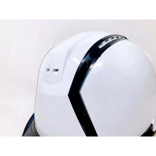 スミハット MXC-B-NCOOL 透明ひさし 遮熱ヘルメット（通気孔付き/ライナー入り）/ 夏 土木 工事 作業 建設 建築 現場 高所 安全 解体 鳶 内装 塗装業 造園 : 作業衣専門店 ...