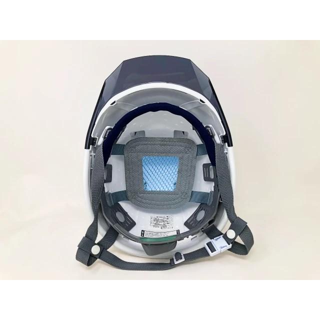 スミハット MXC-B-NCOOL 透明ひさし 遮熱ヘルメット（通気孔付き/ライナー入り）/ 夏 土木 工事 作業 建設 建築 現場 高所 安全 解体 鳶 内装 塗装業 造園 : 作業衣専門店 ...