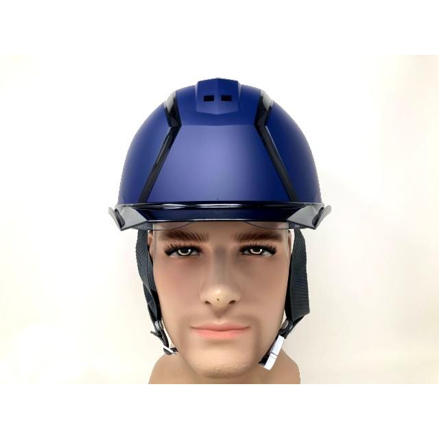 【ツヤ消し マット塗装】スミハット MXCS-B シールド面付きヘルメット（通気孔付き/ライナー入り）/ 土木 工事 作業 建設 建築 現場 高所 安全 保護帽 解体 鳶 :sumihat ...