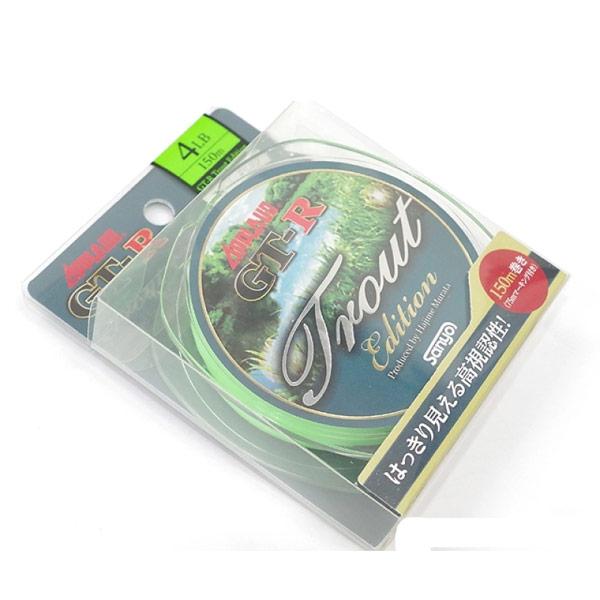 サンヨーナイロン GT-R トラウトエディション 4lb 150m ナイロンライン #スーパーグリーン 【メール便OK】 : プロショップケイズ - 通販 - Yahoo!ショッピング