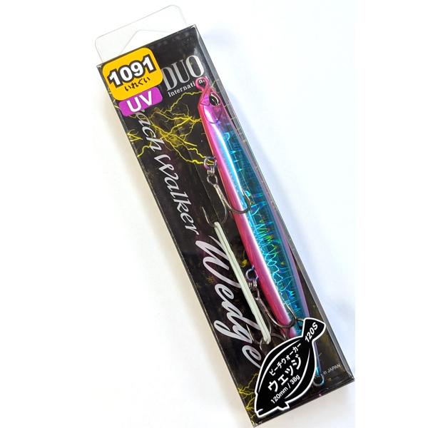 DUO（ルアー） デュオ ビーチウォーカー ウェッジ 120S 1091カラー 全長120mm 自重38g #FU-61.遠州UVブルピン 【メール便OK】 : プロショップケイズ - 通販 ...