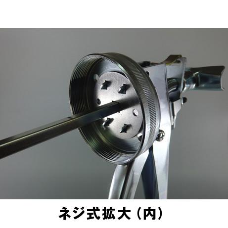 シーリングガン らくらく65S 2液型 山本製作所 YSC ストッパー式 750ml コーキングガン 大型ショートタイプ シリコンコーキング ...