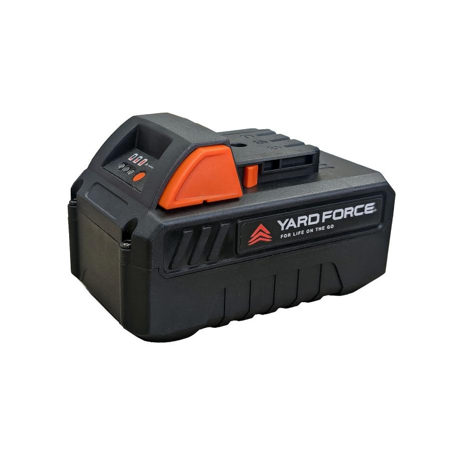 YARD FORCE YARDFORCE 24V機器シリーズ専用 大容量 24Vリチウムバッテリー 4.0AH (残量ゲージランプ搭載) ALC40-JP ＋ PUレザーポーチ 付 ヤード ...