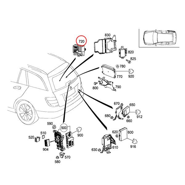 Mercedes-Benz ベンツ W212 S212 C207 A207 E250 E350 E400 E550 E63AMG フューエルポンプ コントロールユニット 0009007306 ...