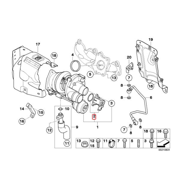 MINI（ミニ） BMW MINI R55 R56 R57 R58 R59 ジョンクーパーワークス JCW ターボチャージャー ソレノイド ...