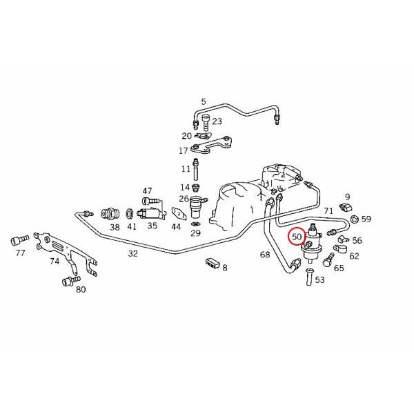 BOSCH（ボッシュ） BOSCH製 ベンツ W126 W124 R107 R129 W463 フューエルプレッシャーレギュレーター ...