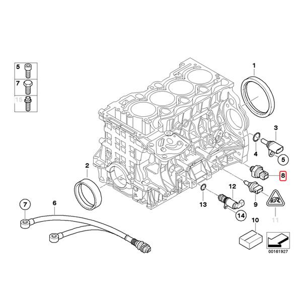 BMW Z4/E89 sDrive23i オイルプレッシャーセンサー/圧力センサー 12617549796 : 12617549796-4 ...